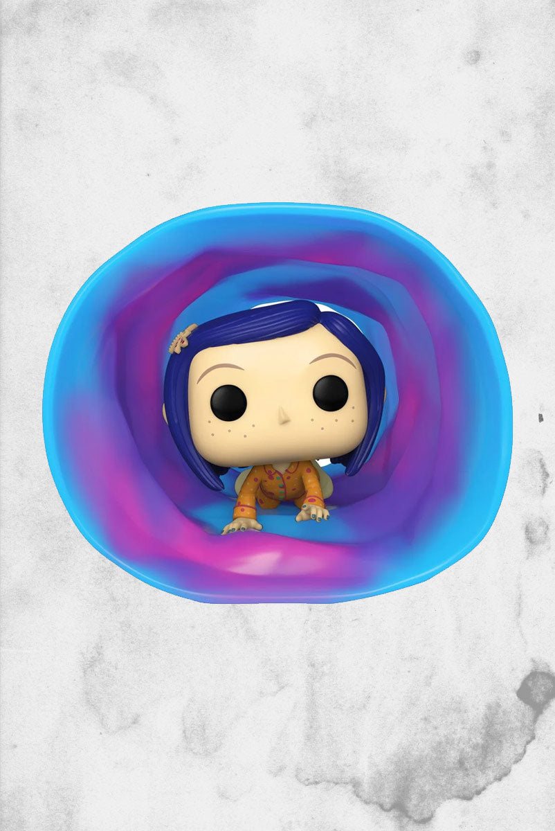 Coraline 15th Anniversary Coraline In Tunnel Deluxe Funko Pop Vinyl Post Mortem Horror Bootique