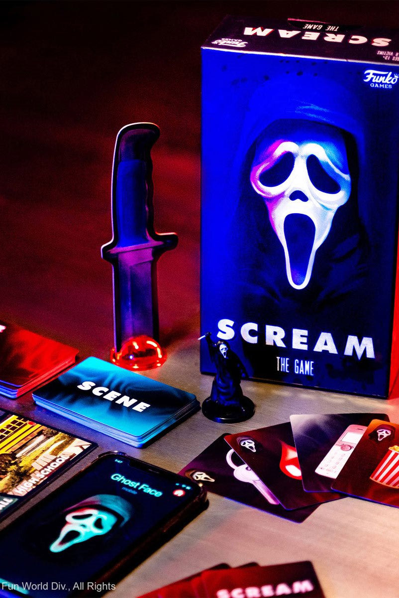 Scream - Ghost Face Party Game – Post Mortem Horror Bootique