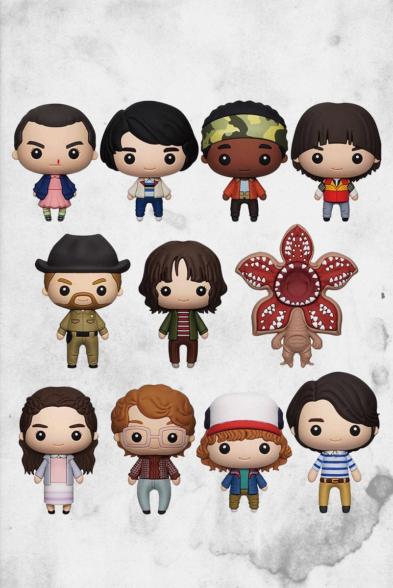 Stranger Things - 3D Figural Keychain Blind Bag – Post Mortem Horror ...