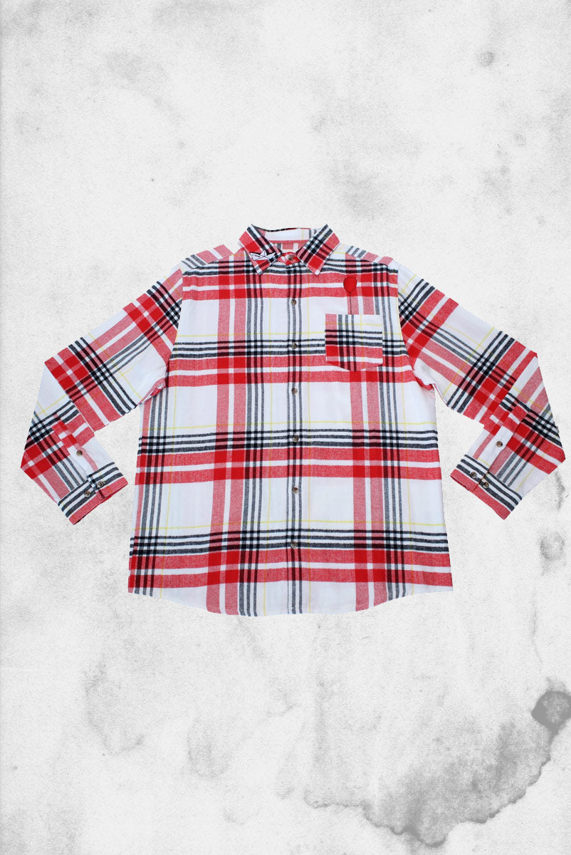 IT - Pennywise Flannel – Post Mortem Horror Bootique