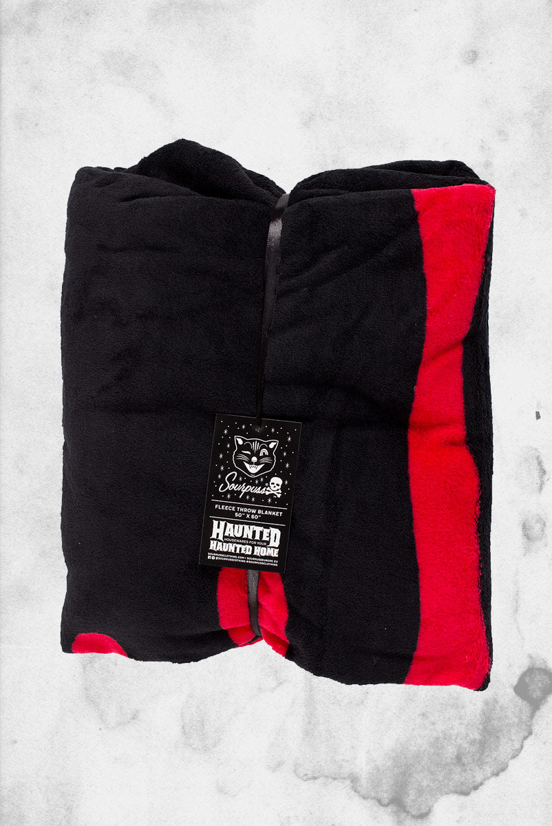 Bloody Throw Blanket – Post Mortem Horror Bootique