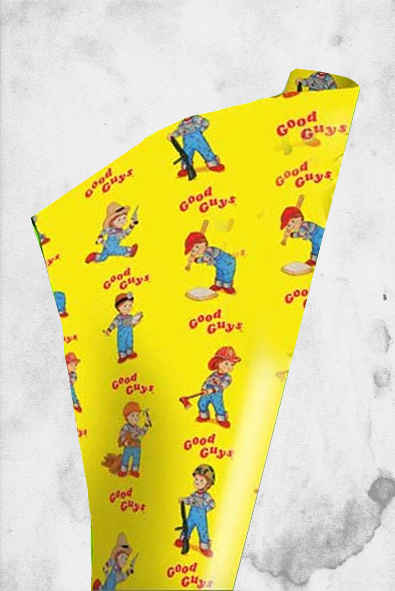 Child's Play - Chucky Doll Wrapping Paper – Post Mortem Horror Bootique