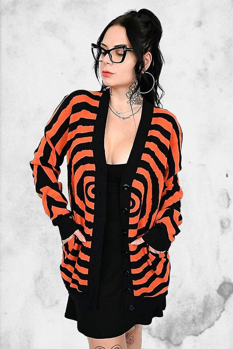 Halloween Hypnosis Cardigan – Post Mortem Horror Bootique