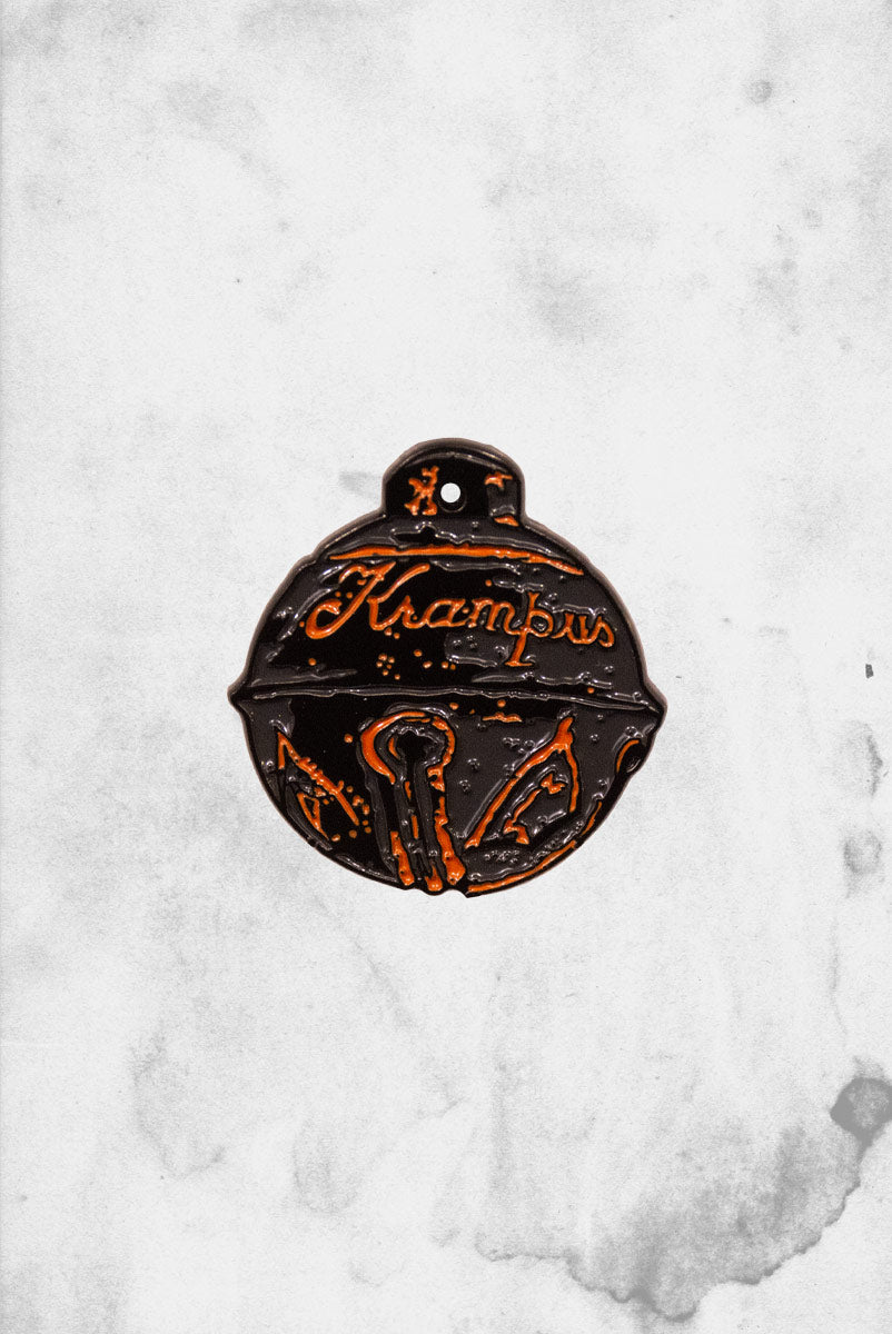 Krampus - Bell (Enamel Pin) – Post Mortem Horror Bootique