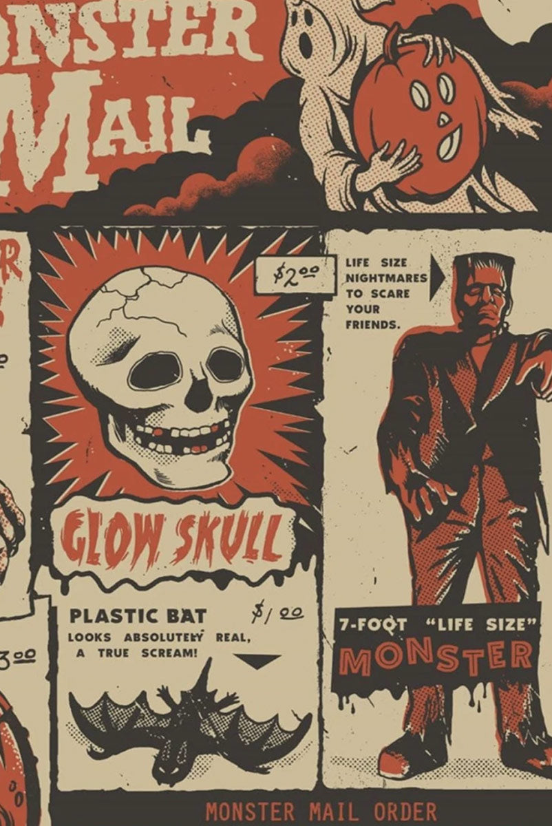 Monster Mail T-Shirt – Post Mortem Horror Bootique