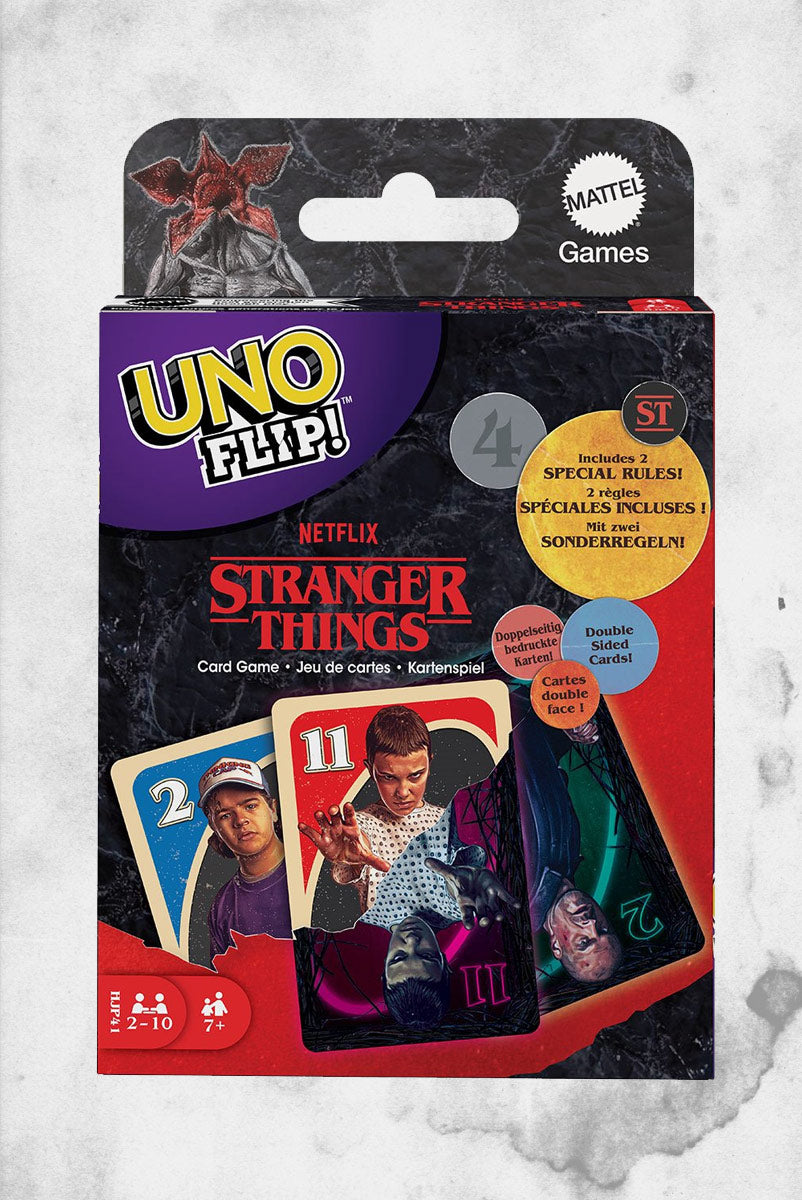 Stranger Things - UNO Flip – Post Mortem Horror Bootique