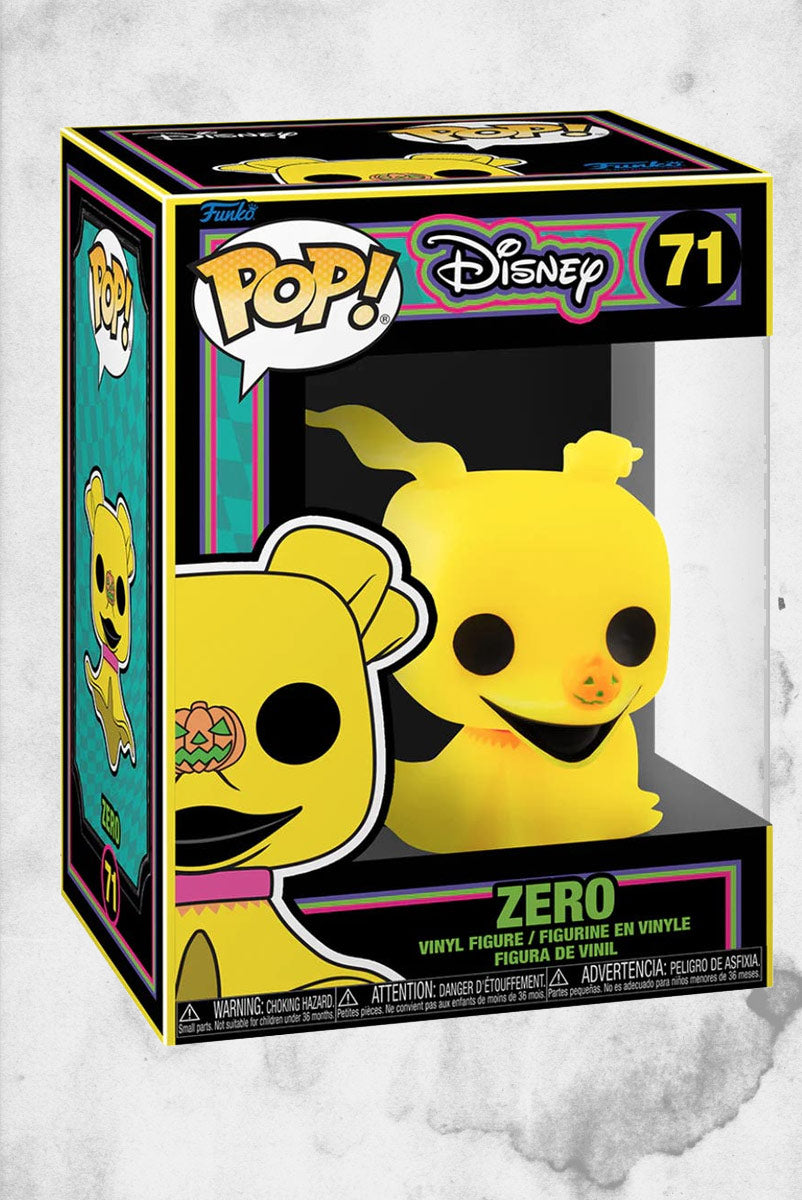 Nightmare Before Christmas - Zero Black Light - Pop! Figure – Post ...