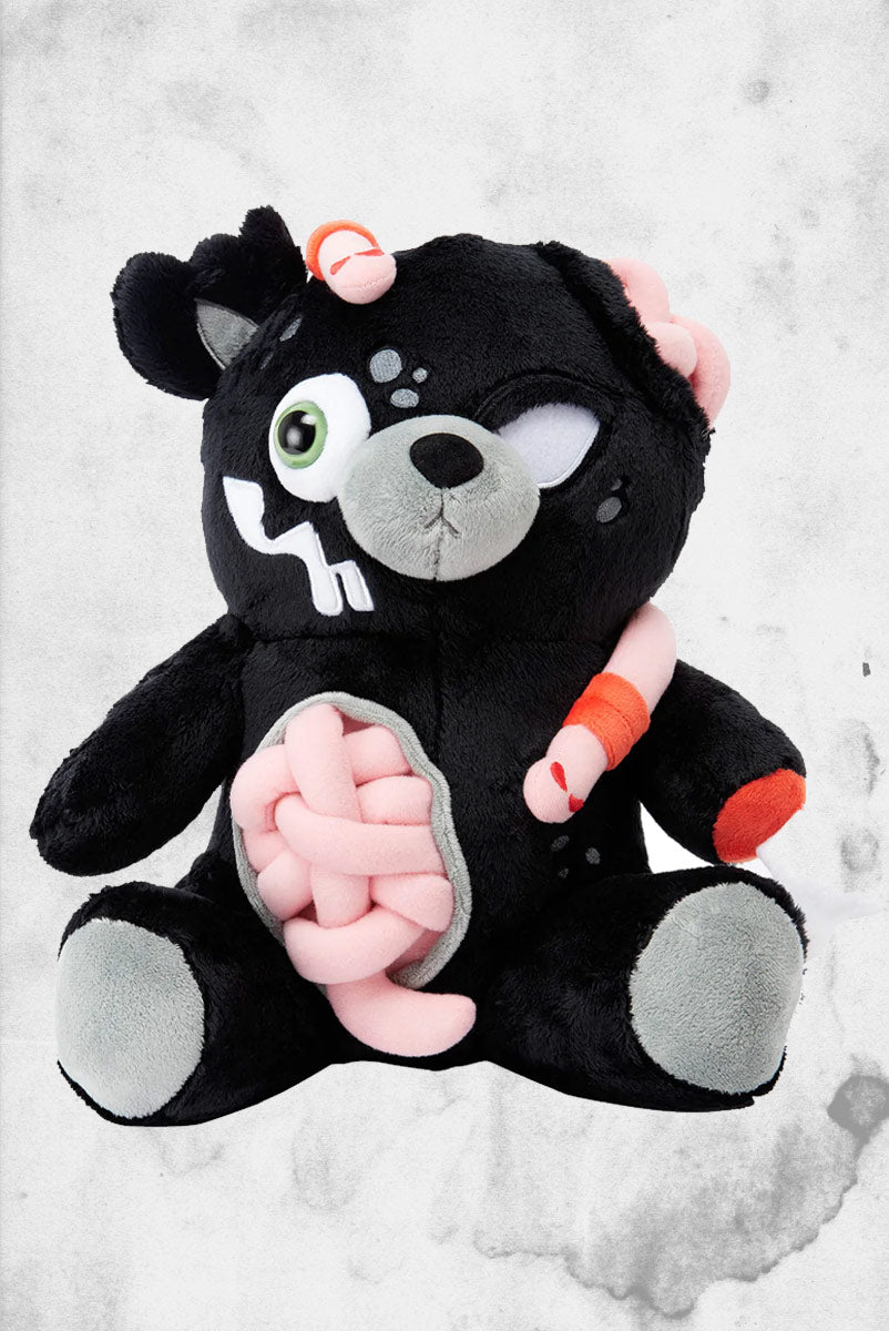 Undead Teddy - Dead as Night Plush Kreepture – Post Mortem Horror Bootique